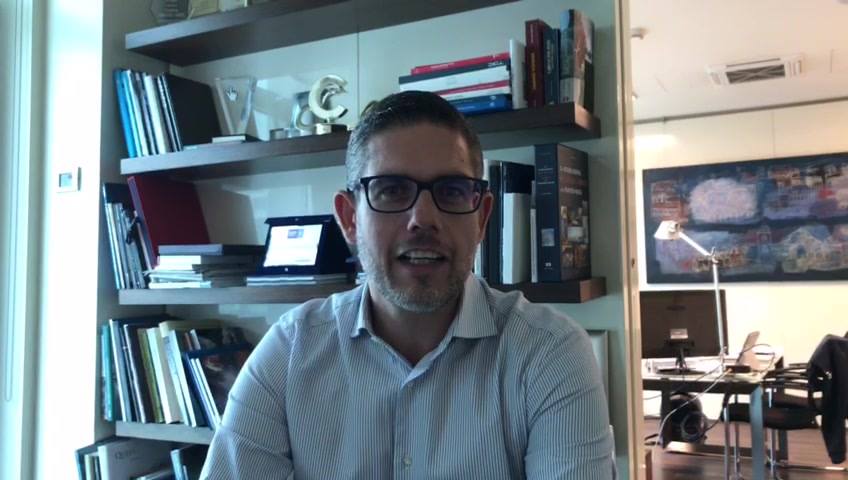 Visita en Genova a Neil Palomba, Presidente de Costa Cruceros